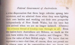 Henry Parkes’ Tenterfield Oration - Foundation1901