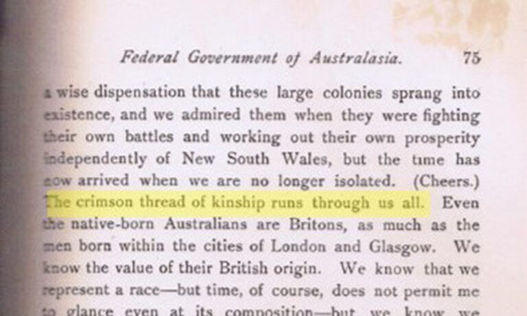Henry Parkes’ Tenterfield Oration - Foundation1901